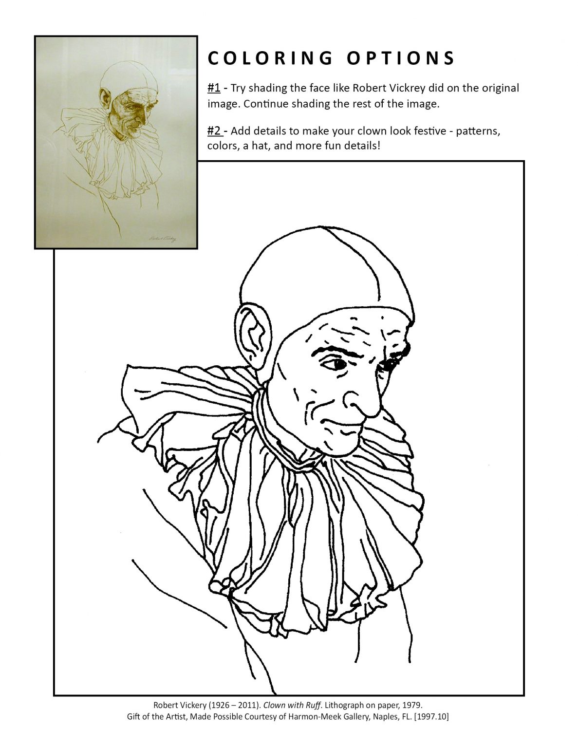 Coloring Pages | Charles H. MacNider Art Museum